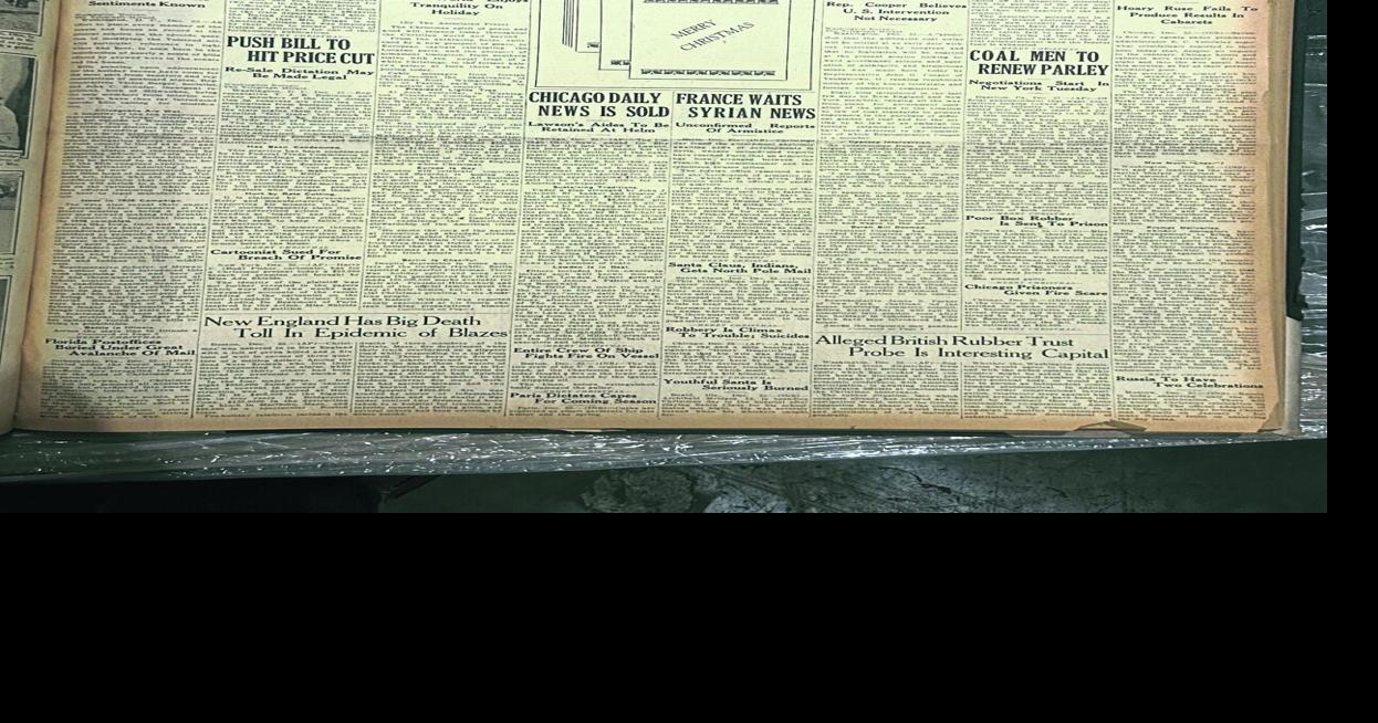 Throwback Thursday: Telegraph Herald delivers Christmas message 100 ...