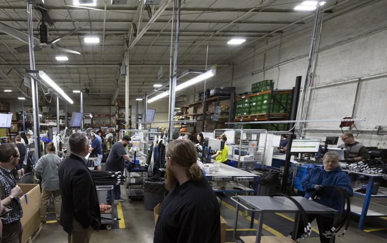 Peosta manufacturer celebrates 25 years as chamber tours local ...