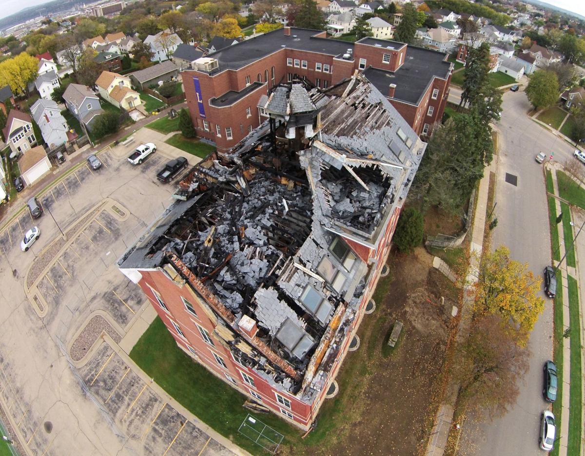 Fire-damaged Loras College building to be torn down | Tri-state News ...