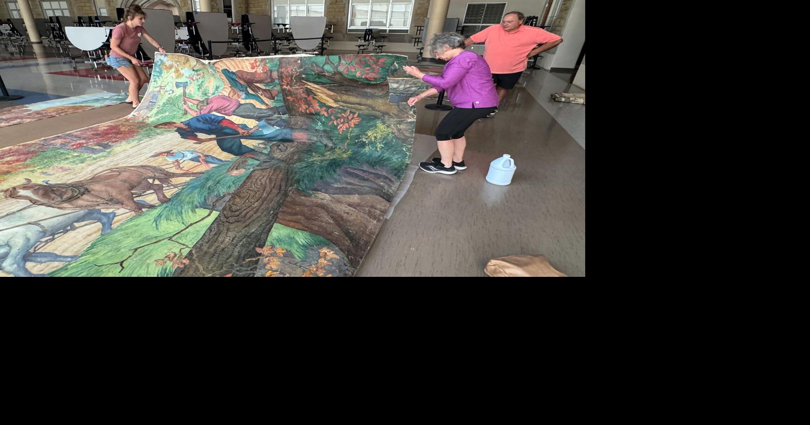 Artistically important murals from 1930s find new display at Dubuque ...