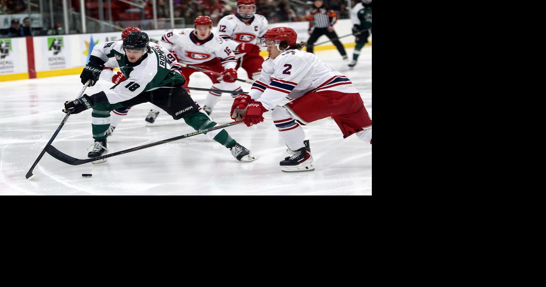 USHL: Romeo's hat trick lifts Cedar Rapids past Saints | Local Sports ...