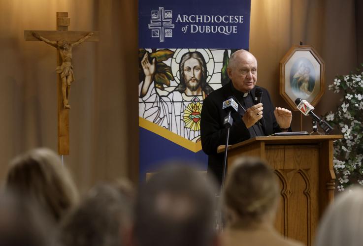 In wake of Dubuque archbishop's retirement, interim replacement offers ...