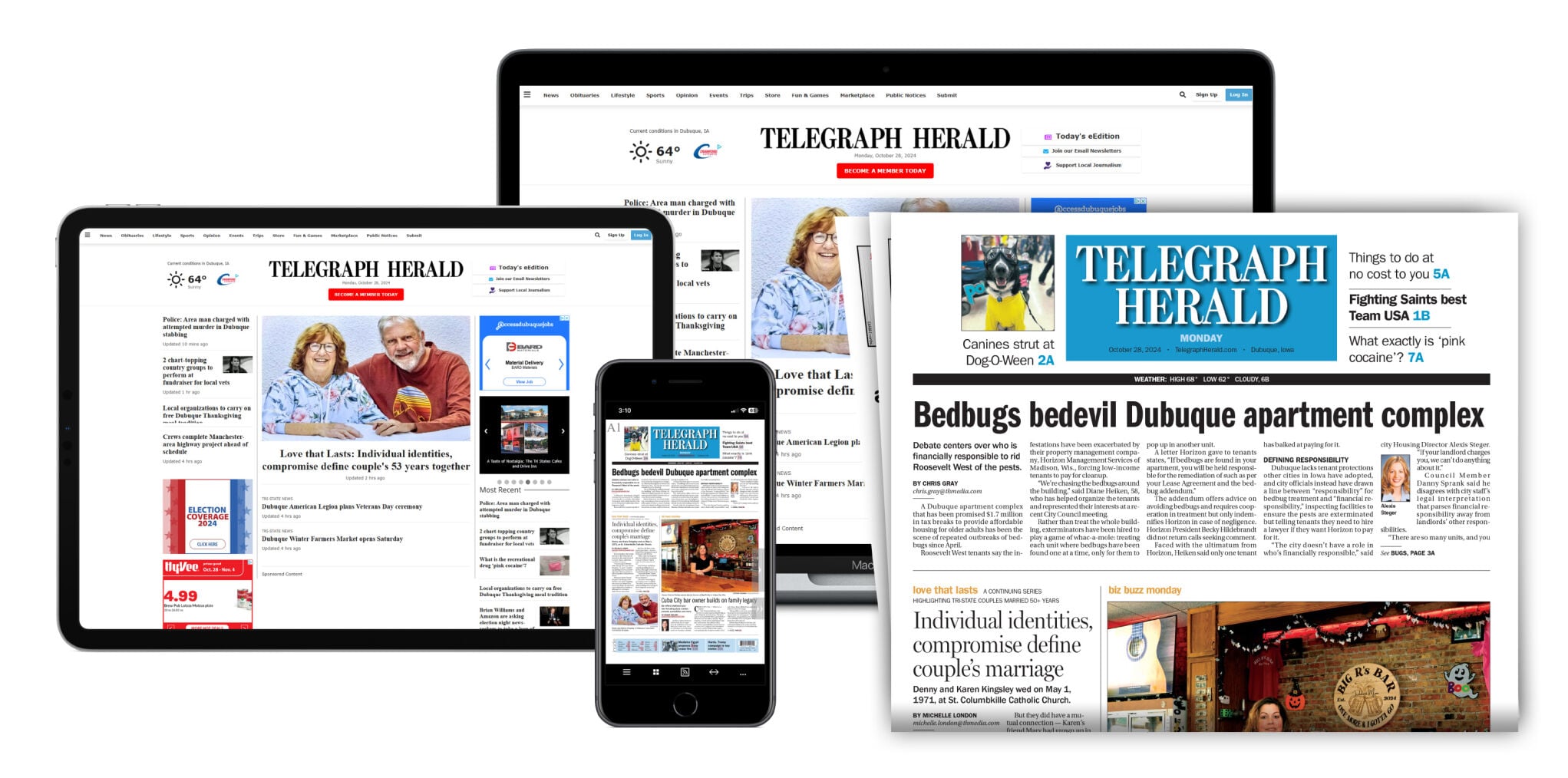 Thank you for signing up | telegraphherald.com