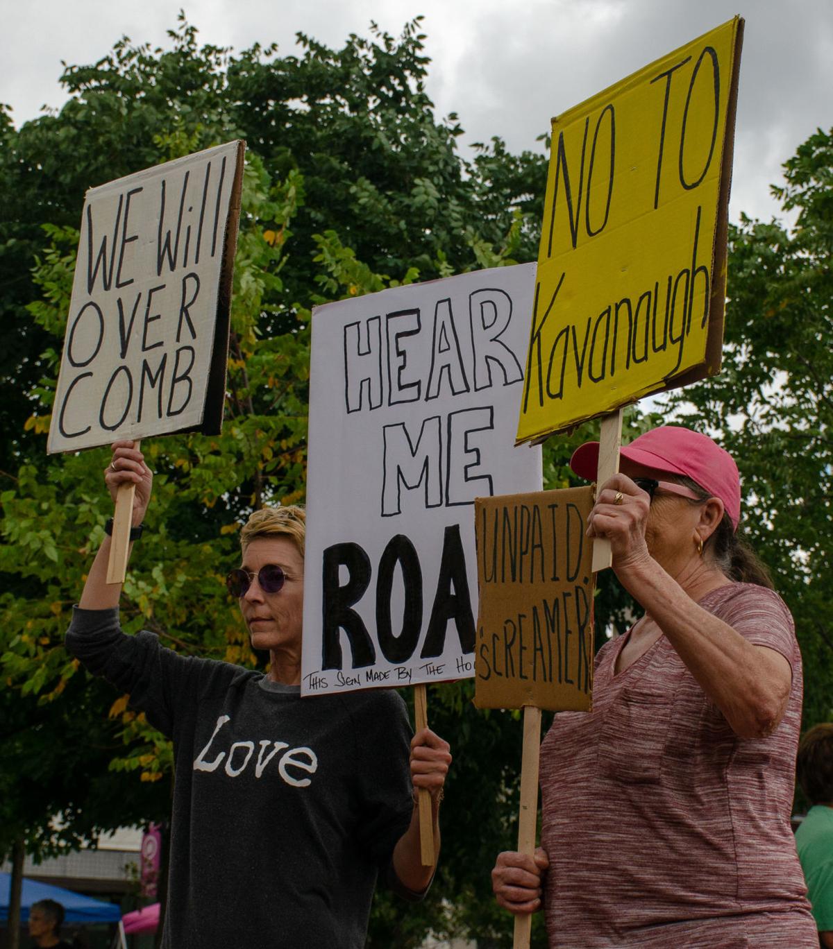 Me Too rally brings people together in support of sexual assault ...