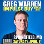 Comedian Greg Warren returns to Springfield with new material, fresh ...