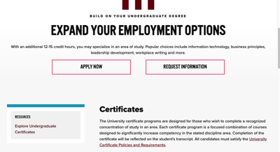 MSU Certificate program gives students opportunity to pursue their ...