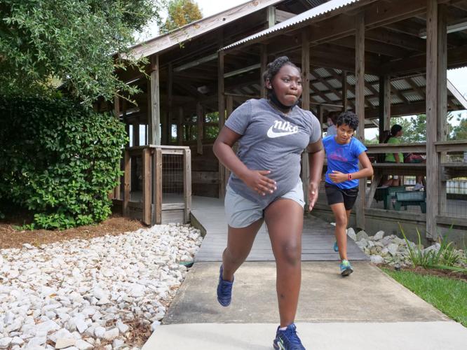 Copper Mill Elementary students try out for school's cross country team ...