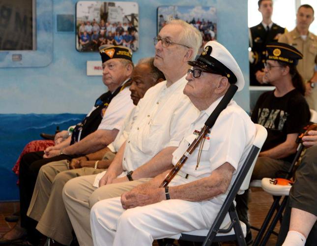 Living memory fades as USS Kidd again commemorates survivors, deceased ...