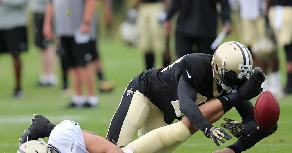 New Orleans Saints' Champ Bailey fully displaying his fire for football ...