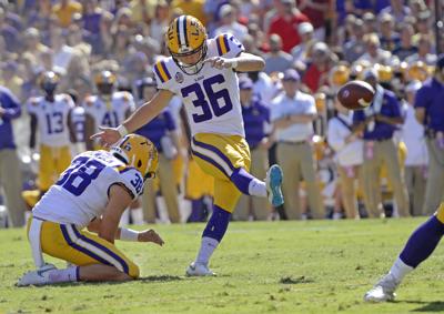 LSU placekicker Cole Tracy awarded one of Lou Groza Award's "Stars of ...