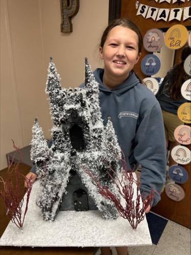 Slaughter Elementary create art based on reading of famous C.S. Lewis ...