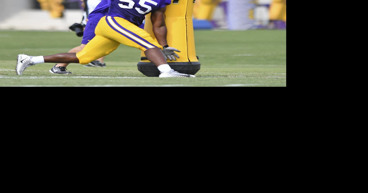 Photos: LSU practices in full pads for the first time Tuesday | Photos ...