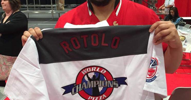 Mitch Rotolo Jr. sets world record in pizza competition, will travel to ...