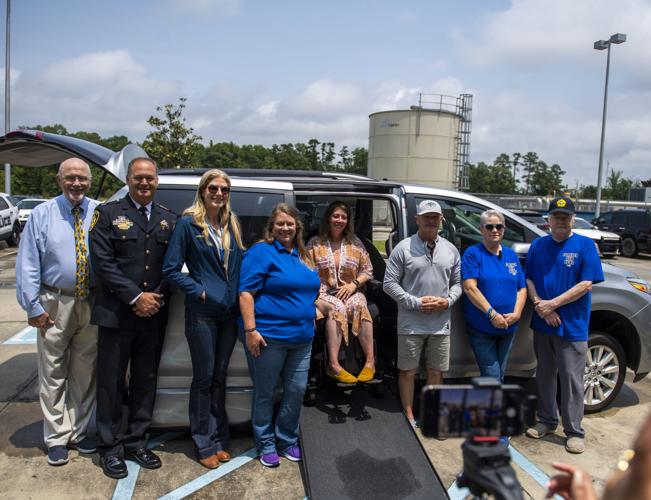 Texas family receives van used by EBRSO deputy Nick Tullier | Crime ...