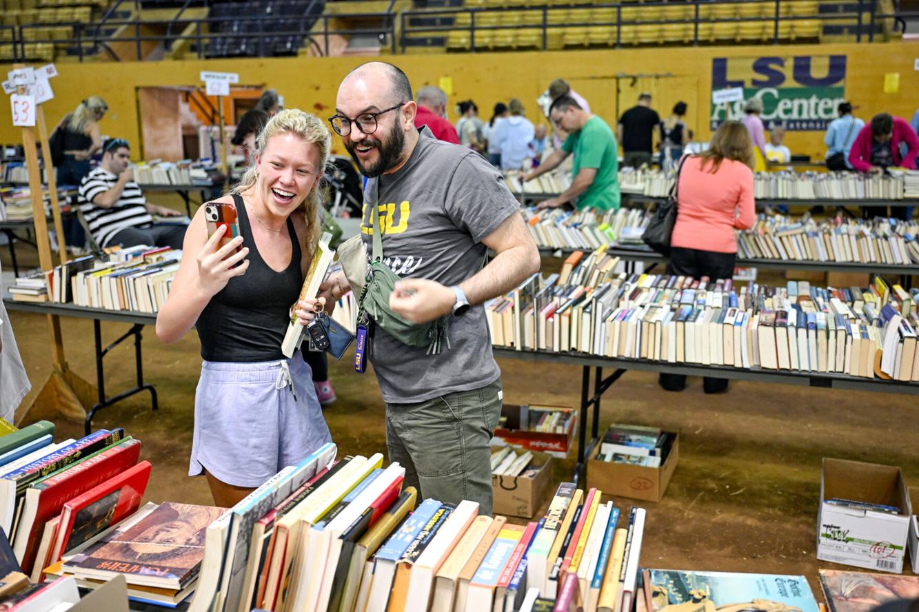 Photos: Books galore at the LSU Libraries Book Bazaar | Baton Rouge ...