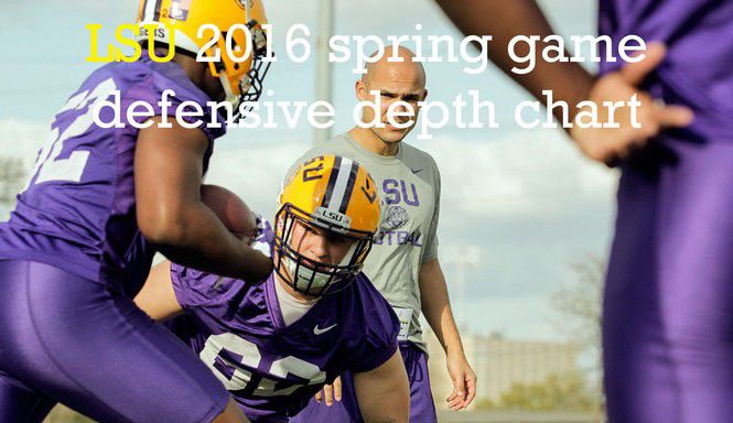 LSU defensive depth chart, 2016 spring game | LSU | theadvocate.com