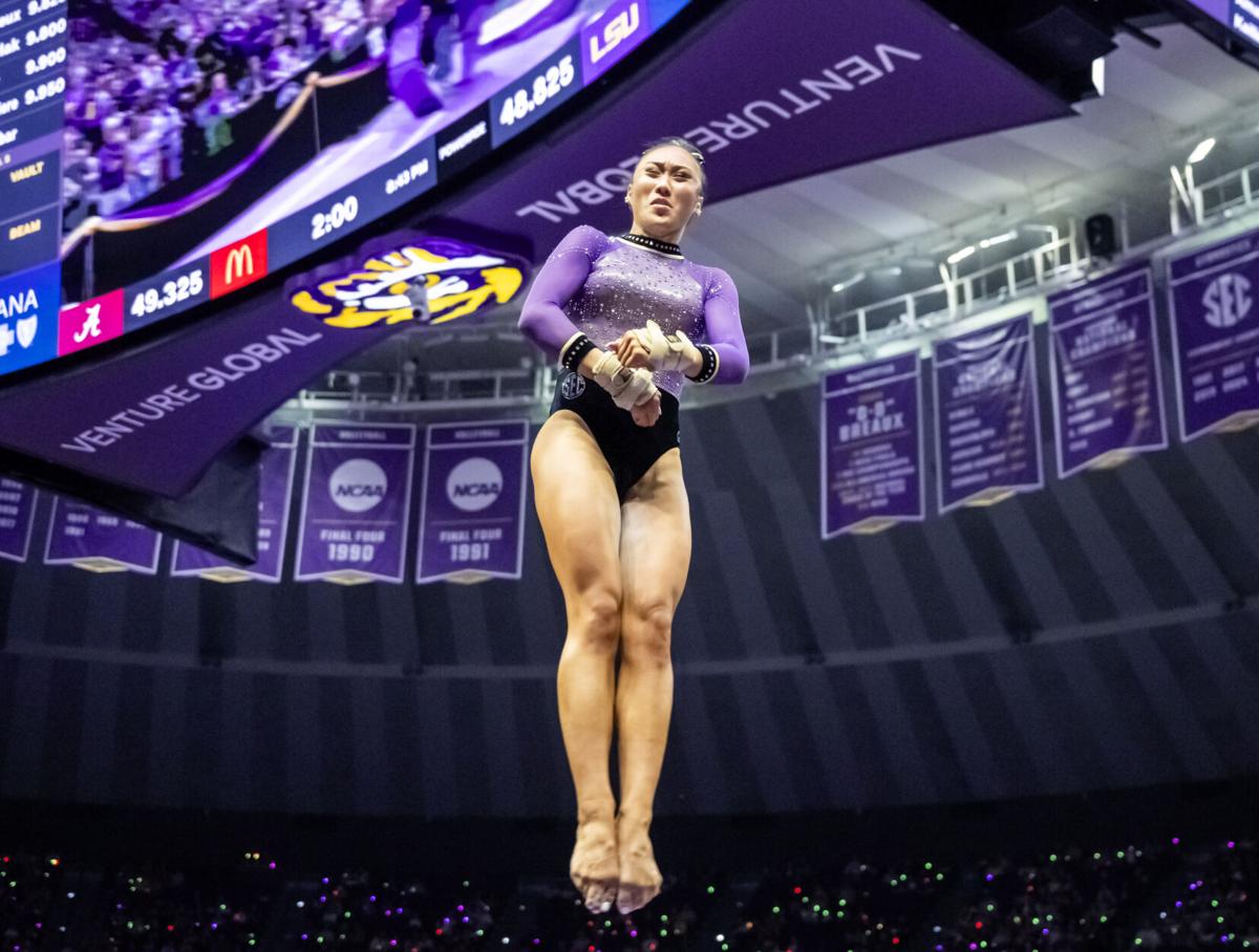Photos: LSU Gymnastics rises above Alabama behind Chio’s perfect 10 ...