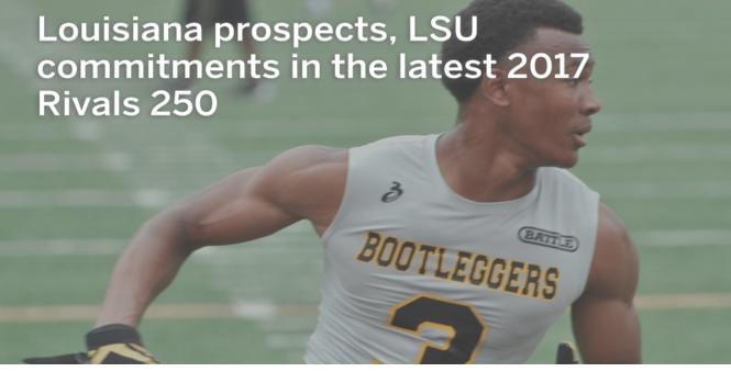 Where do Louisiana prospects, LSU commitments rank in the latest 2017 ...