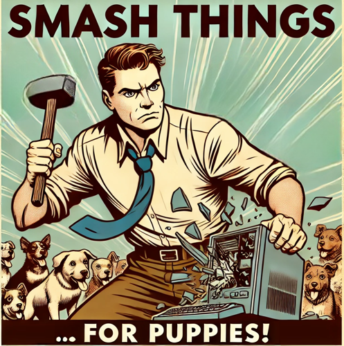 Sparkhound invites Baton Rouge to ‘smash things for puppies’ at first ...