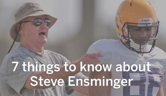 7 things to know about new LSU offensive coordinator Steve Ensminger ...