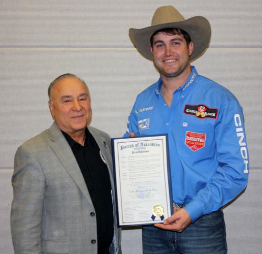 World champion rodeo cowboy Tyler Waguespack gets Ascension Parish ...