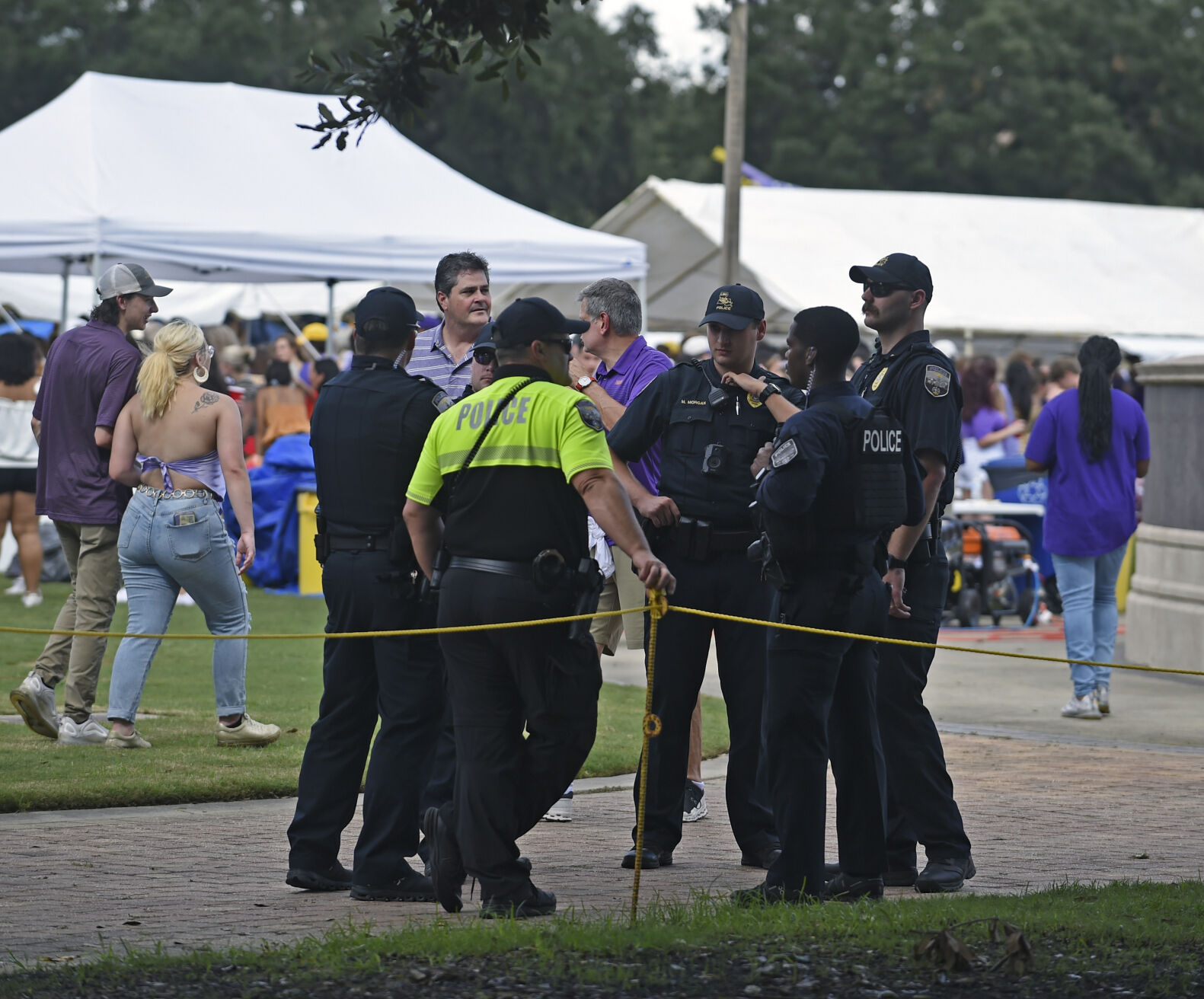Photos: Tailgating returns to the Parade Grounds for the LSU Greek ...