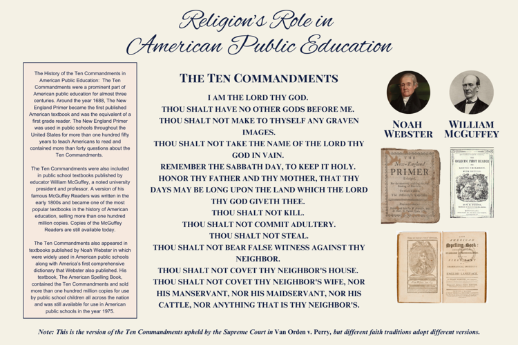 Lake Charles Louisiana ten commandments posters | Lake Charles News ...