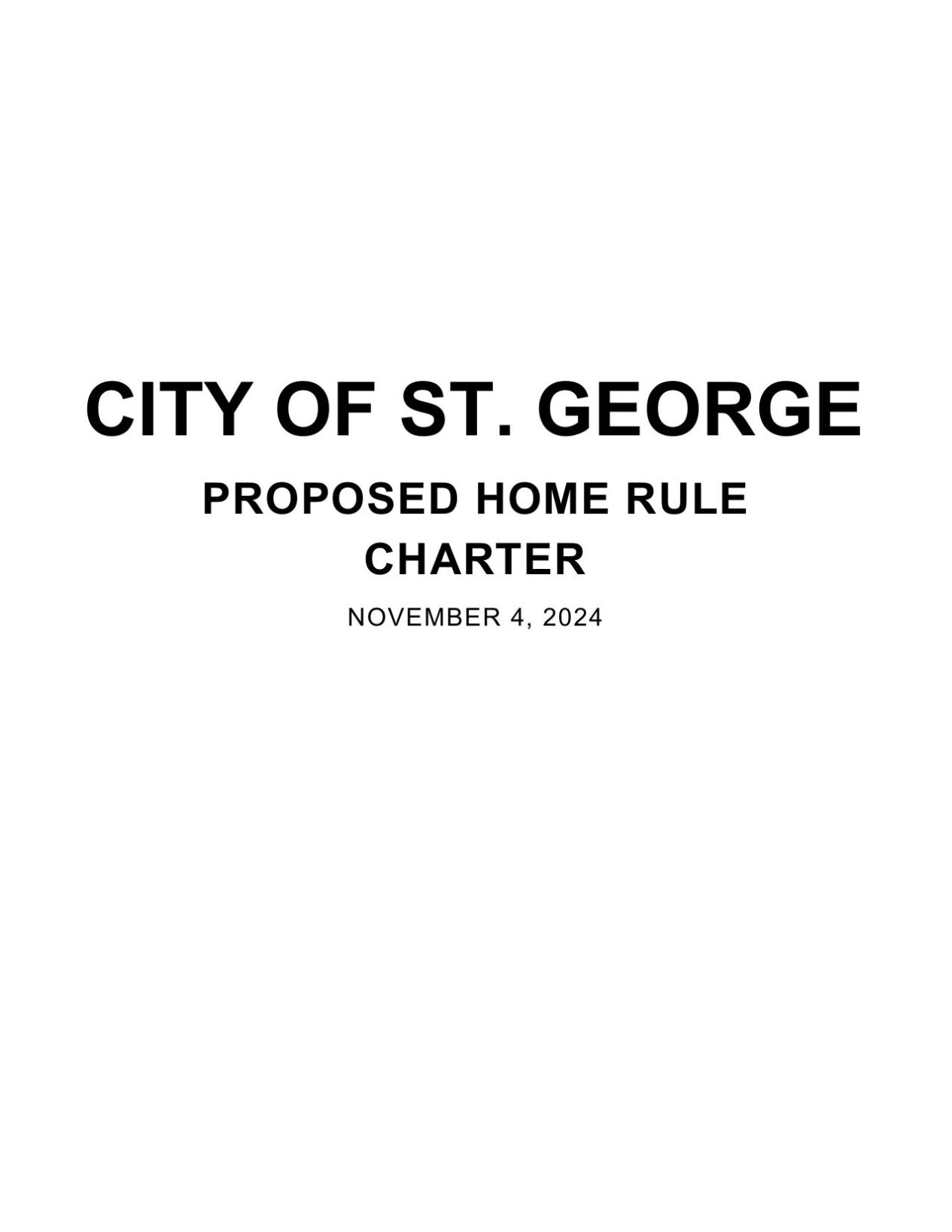 Charter, mayor and council on ballots in St. George | News ...