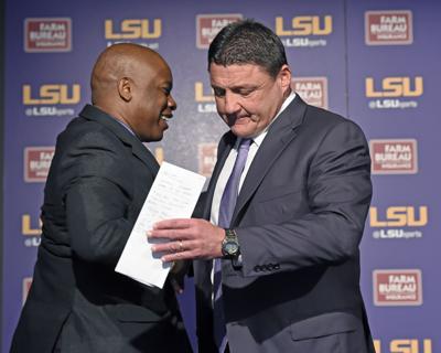 Get to know Mickey Joseph: LSU's new WRs coach opens up on history ...