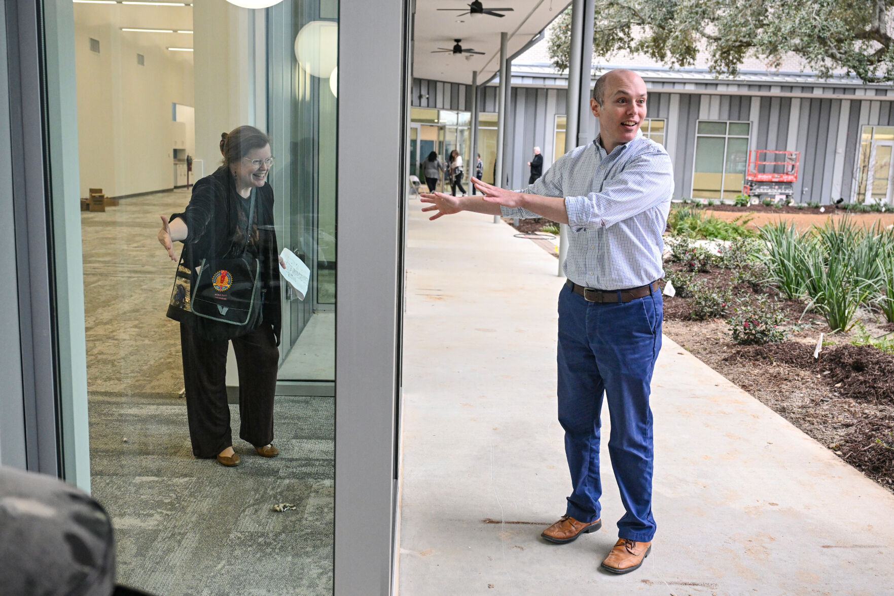 EBRPL behind the scenes at the new branch opening on Perkins | Baton ...