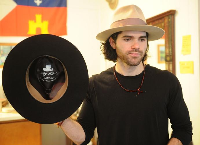 Colby Hebert's acting bug leads to bustling New Iberia custom hat ...