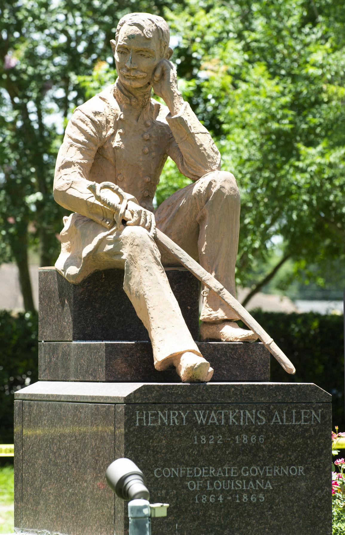 West Baton Rouge to keep Confederate statue of Port Allen namesake ...