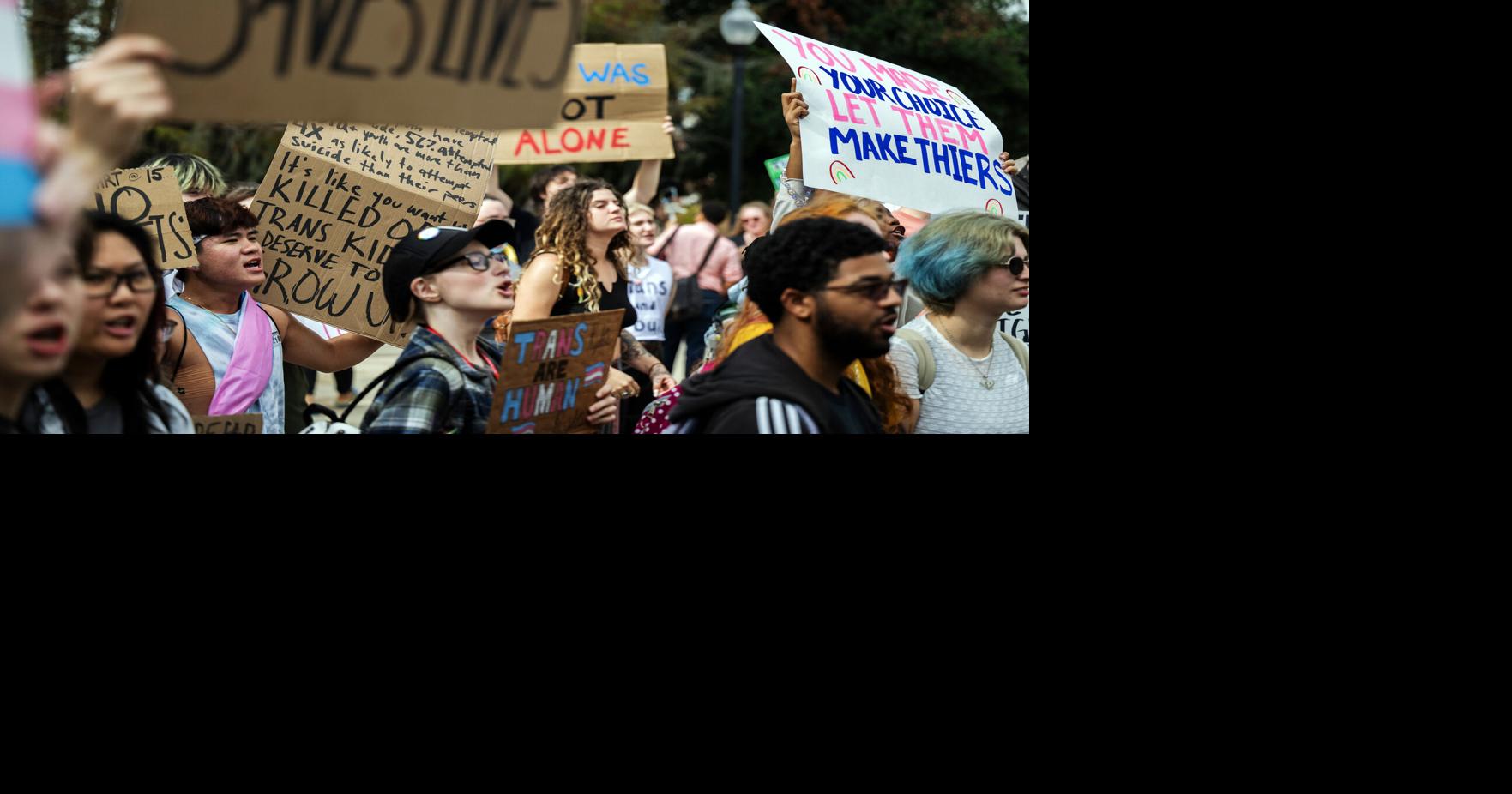 Students, staff protest Chloe Cole transgender skeptic UL | Education ...