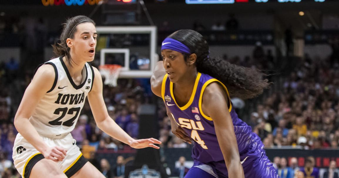 Iowa's Caitlin Clark set for ManningCast for Chiefs-Eagles | LSU ...