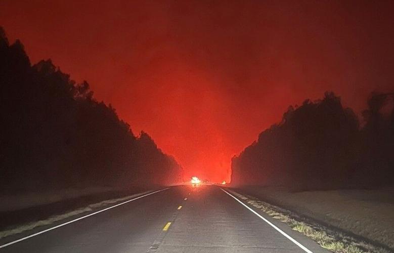 Scott Fire helping fight Beauregard Parish wildfire | Weather/Traffic ...
