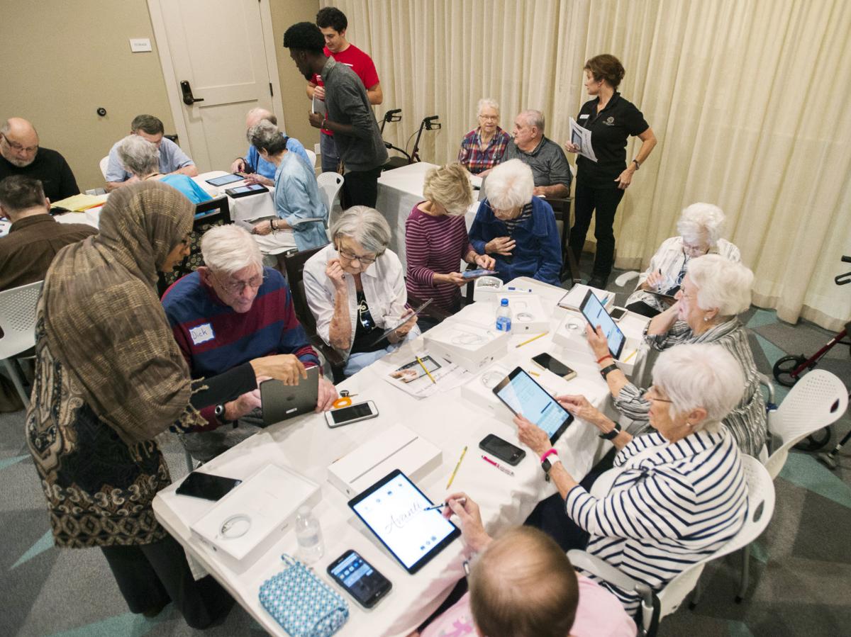 UL students teach technology to senior citizens for research project ...