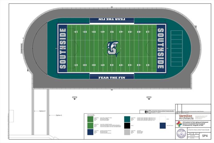 How will Lafayette Southside High foobtall field look | Education ...