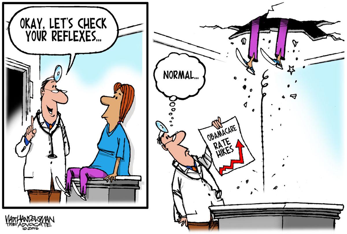 Walt Handelsman: Going Up! | Opinion | theadvocate.com