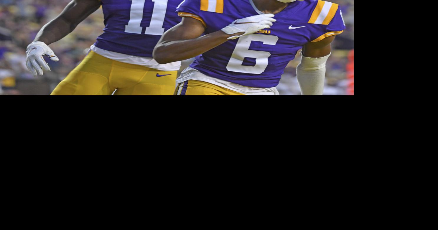 Led by Deion Smith, trio of LSU freshmen wide receivers have huge ...