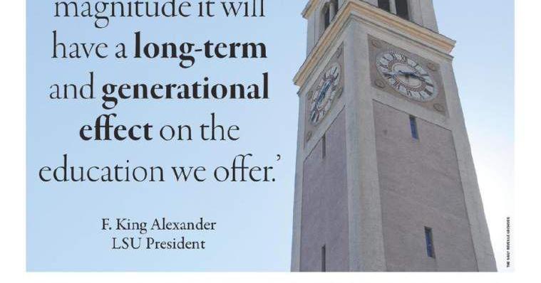 LSU's Daily Reveille newspaper commits entire paper front to topic of ...