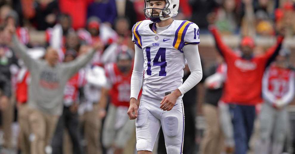 LSU kicker Trent Domingue leaving Tigers after program did not renew ...