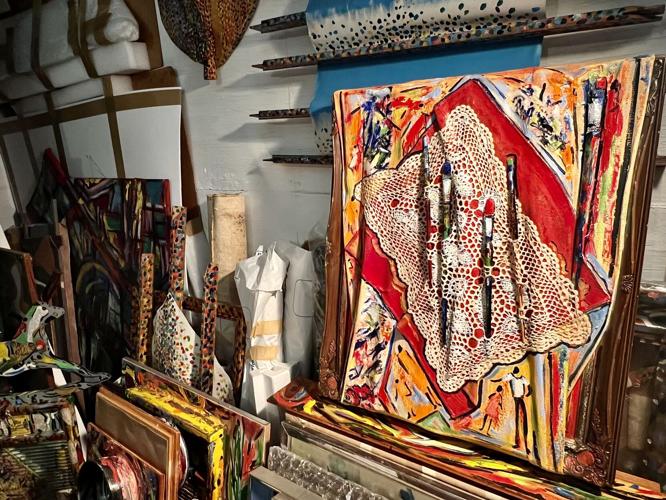 Malaika Favorite tells her artistic story through an explosion of color ...