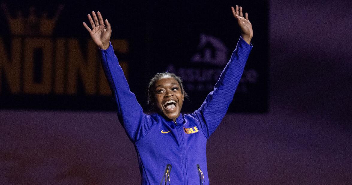 Kiya Johnson pain free and ready to lead LSU gymnastics | LSU ...