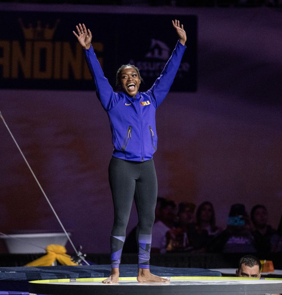 Kiya Johnson pain free and ready to lead LSU gymnastics | LSU ...