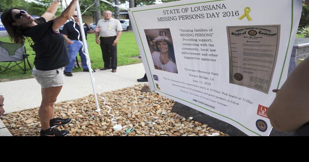 Louisiana missing person cases focus of march in Breaux Bridge | News ...