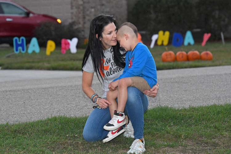 Battling leukemia, La. boy receives special surprise party | News ...