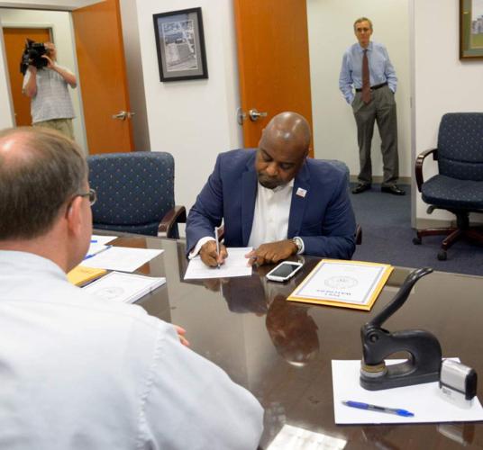 Former state Sen. Derrick Shepherd wins his challenge to law that bars ...