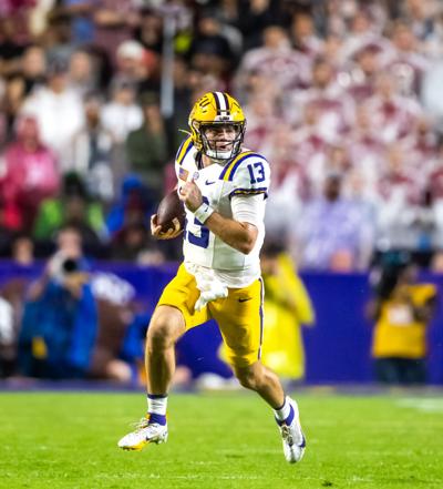 LSU football awards No. 18 jersey to QB Garrett Nussmeier | LSU ...