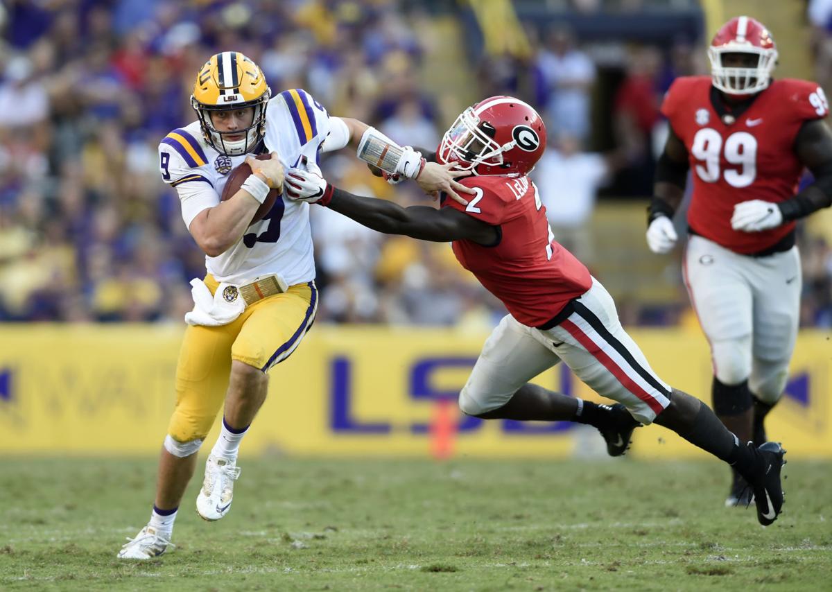 LSU's balancing act: Tigers' rushing, passing yards exactly even ...