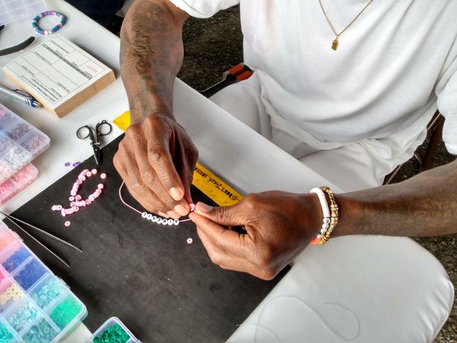 Inmate arts and crafts on sale at Dixon's Arts and Crafts Festival ...